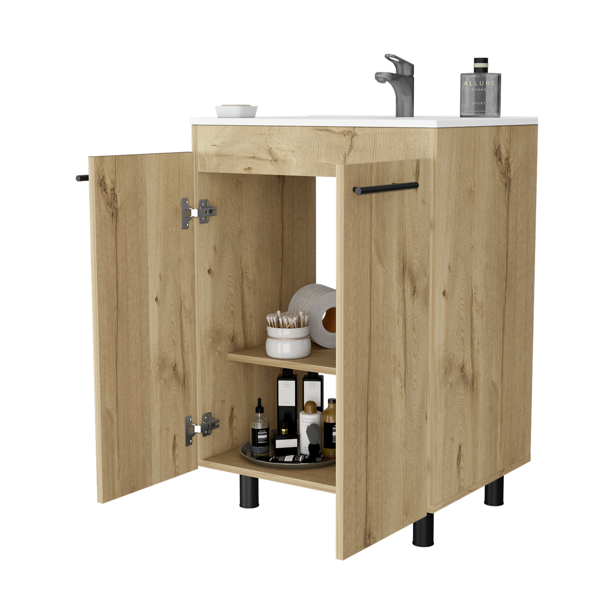 Mueble para Lavamanos Khari Duna 60.5x86.8cm con Un Entrepaño – Bylmo
