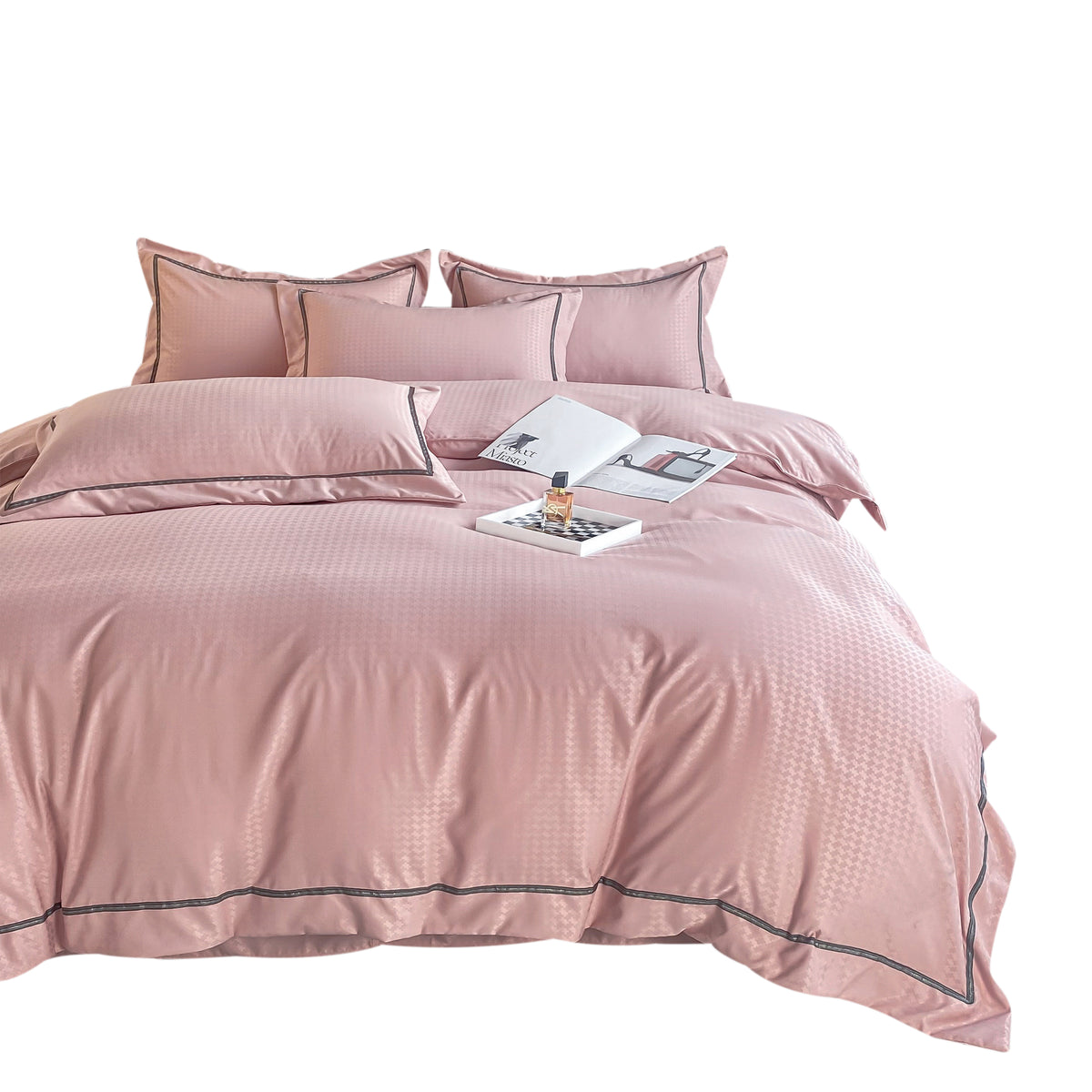 Duvet Unic Rosado Para Cama Doble 140x190cm Acolchado – Bylmo