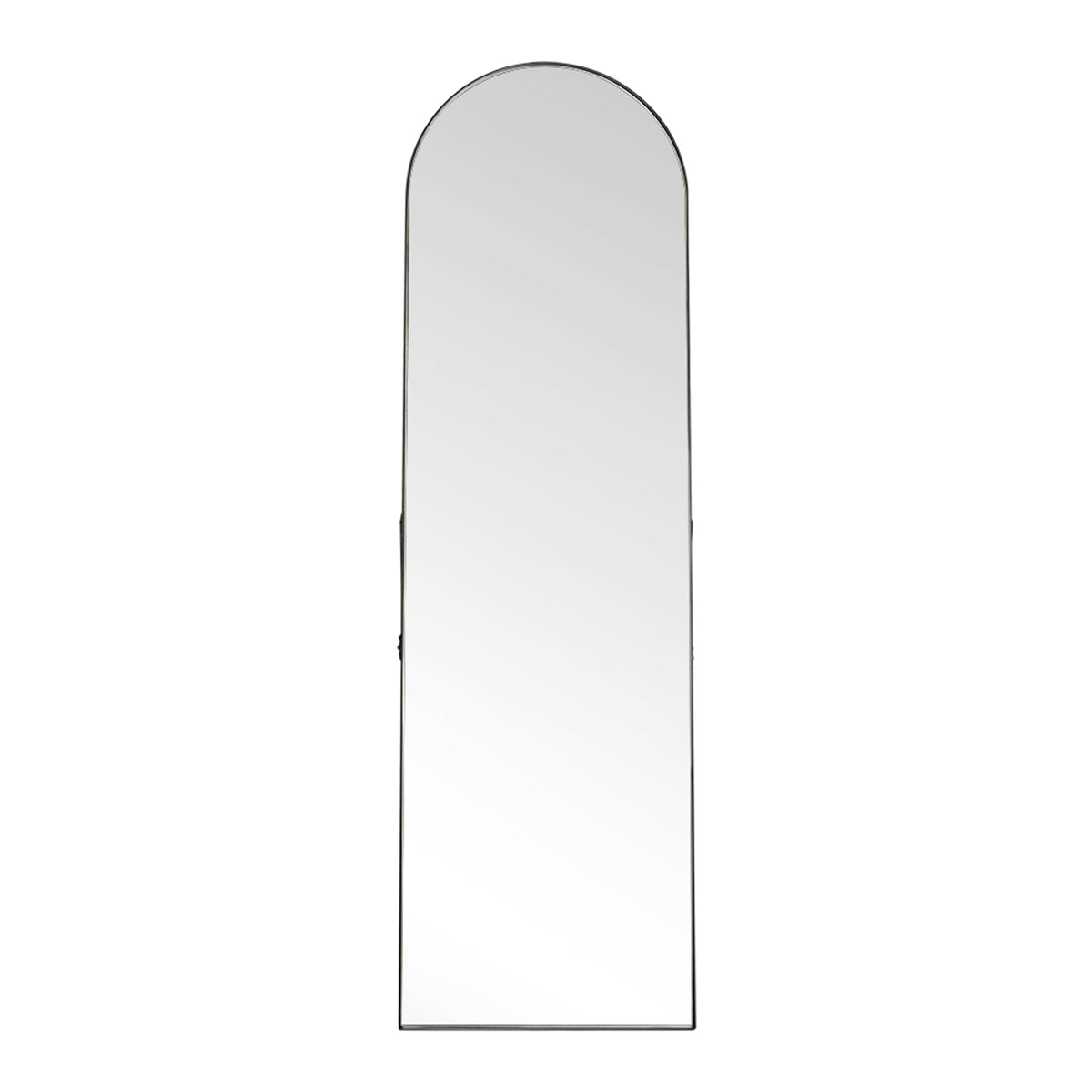 Espejo Tony Negro 48x160cm Rectangular De Piso o Pared – Bylmo