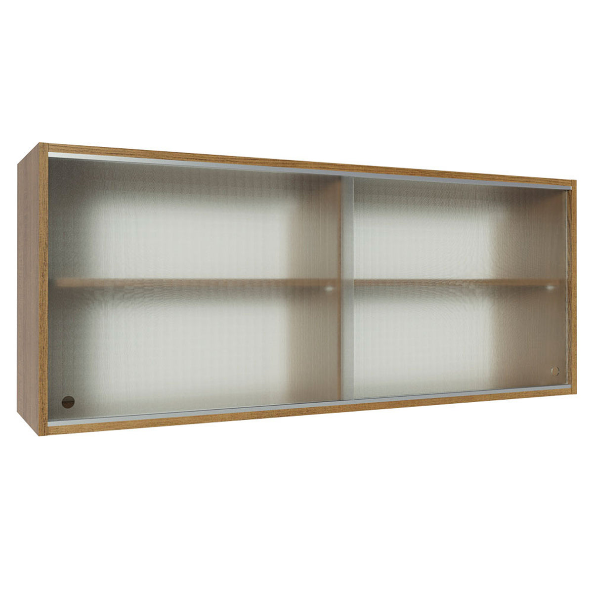 Mueble Superior de Cocina Glamy Lux Marron 120x50cm con Un Entrepaño y ...