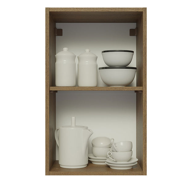 Mueble Superior De Cocina Agata Marron 40x66cm Con Un Entrepaño – Bylmo