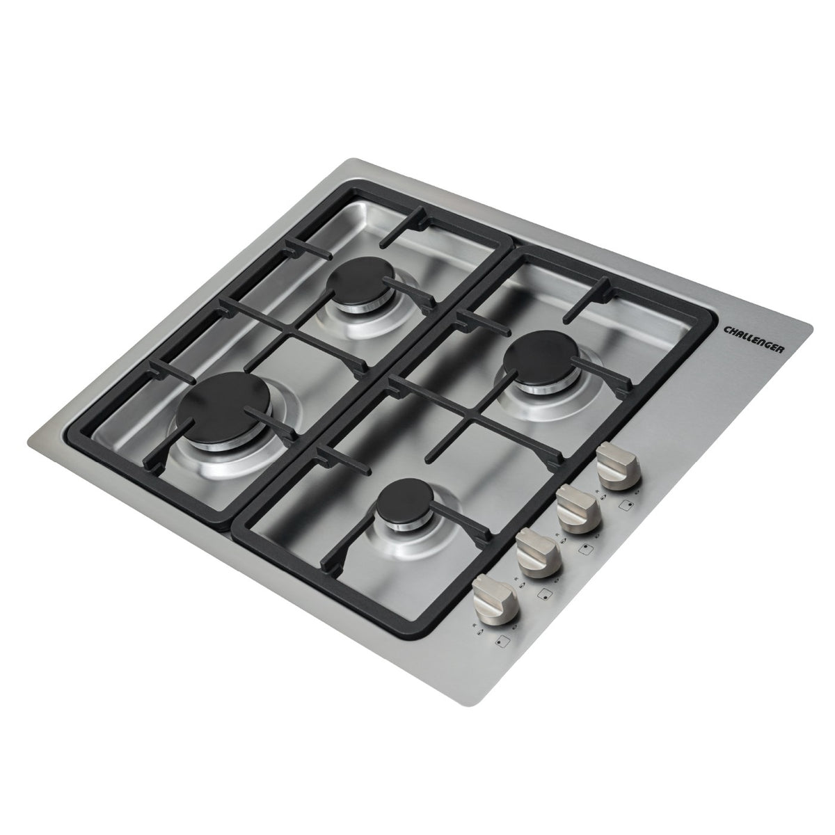 Estufa de Empotrar Challenger Coplanar Acero 61x51cm de Gas Natural co ...