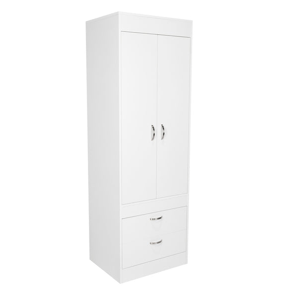 Closet Lisboa Blanco 59 cm con Dos Cajones | Bylmo Colombia