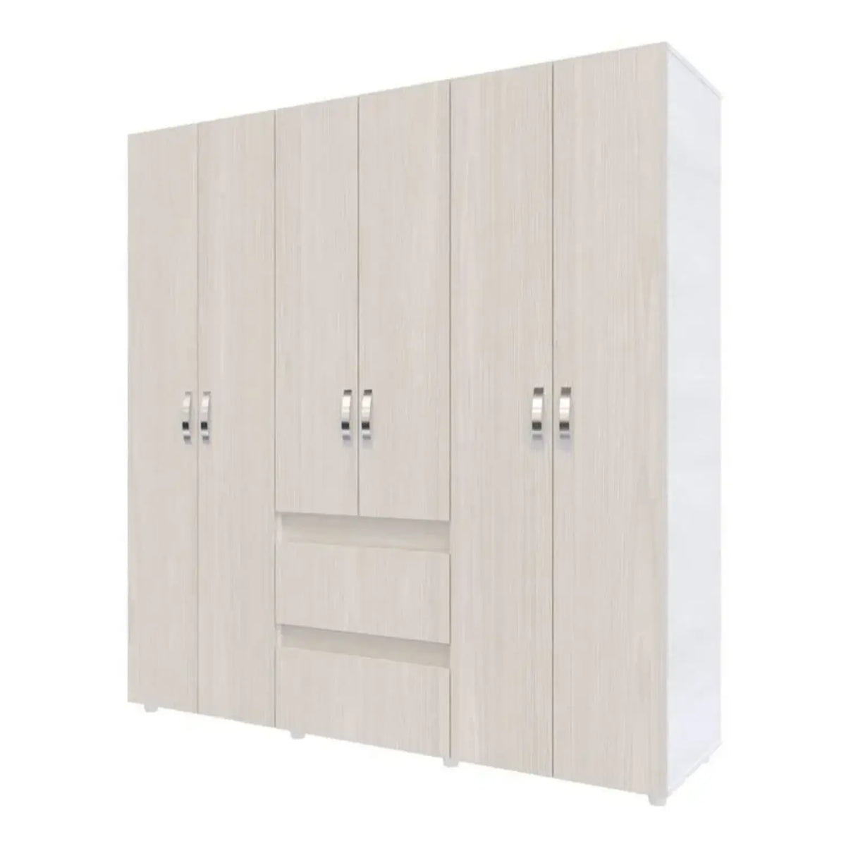 Closet Eli Organizador 170cmx180cm Niebla con 7 Entrepaños – Bylmo