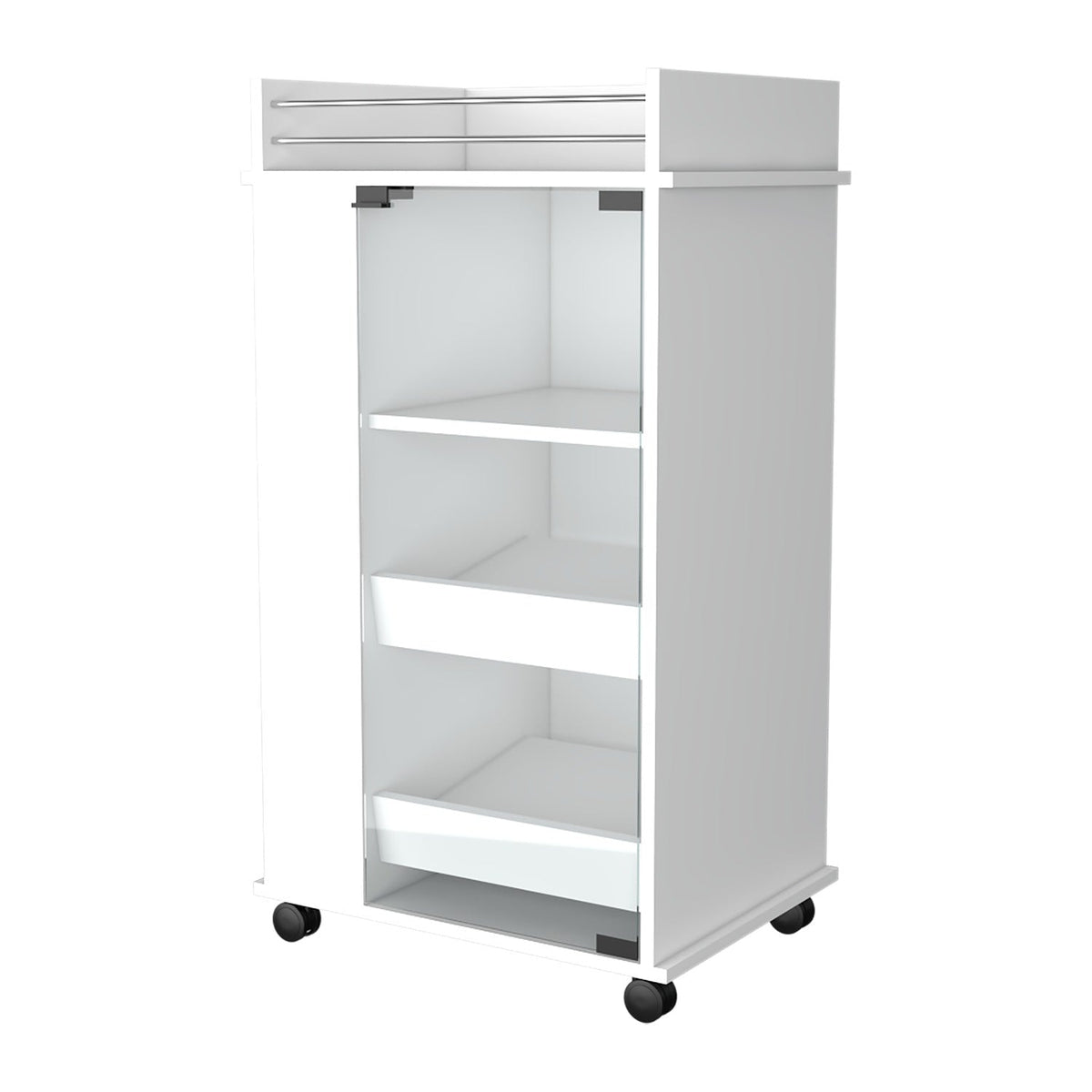Bar Baltimore Blanco 55 cm con Almacenamiento | Bylmo Colombia